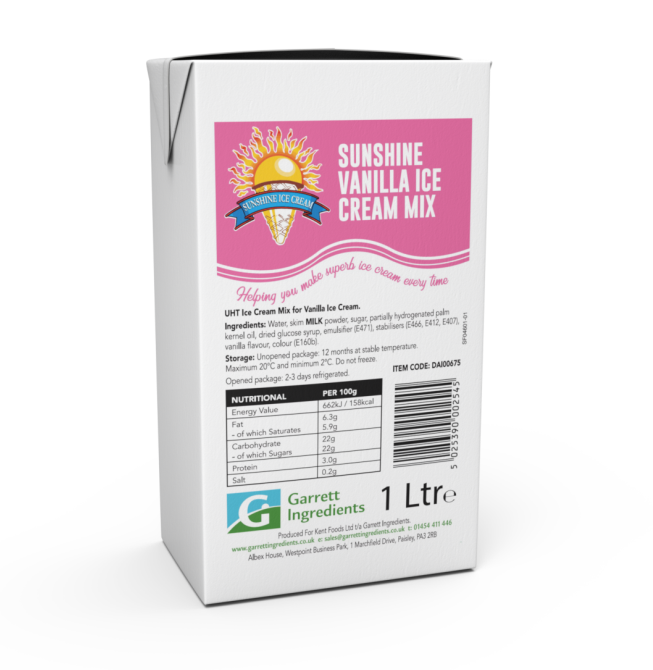 Bulk Ice Cream Mixes – Kent Foods Direct