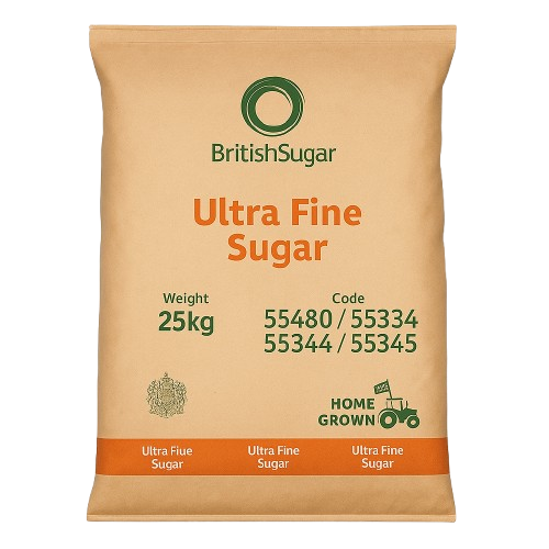 British Sugar Ultra Fine Sugar - 25KG – Kent Foods Direct